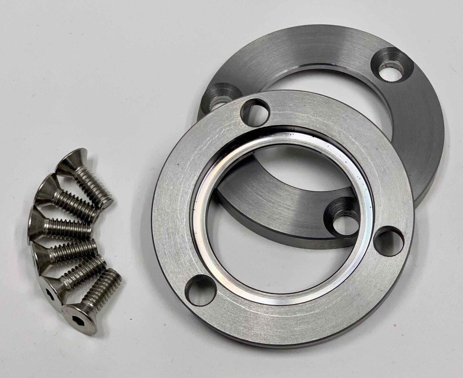 B&M 420 MEGABLOWER REPLACEMENT BILLET STEEL BEARING RETAINER PLATES ...