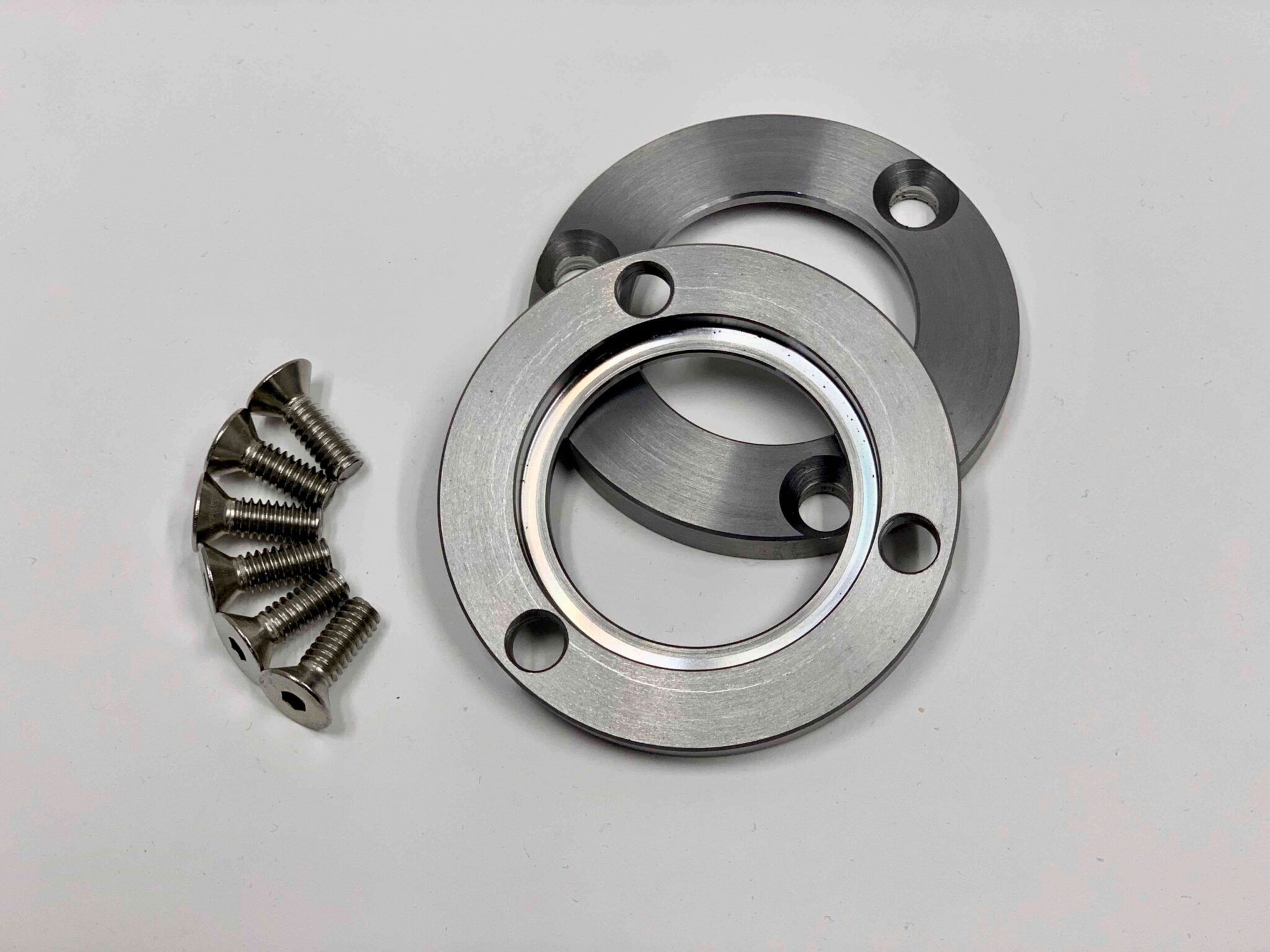 B&M 420 MEGABLOWER REPLACEMENT BILLET STEEL BEARING RETAINER PLATES ...