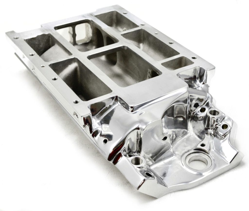 Competition BB Tall Manifold Polished [#2524] - The Blower Shop™